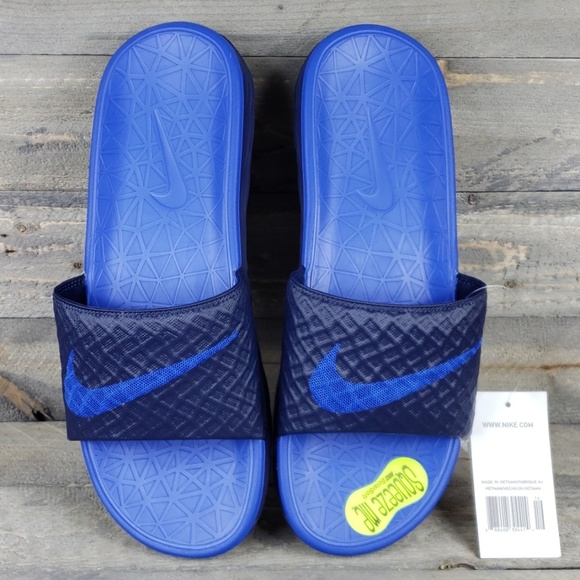 Nike | Shoes | New Mens Nike Benassi Solarsoft Slide Flip Flops | Poshmark
